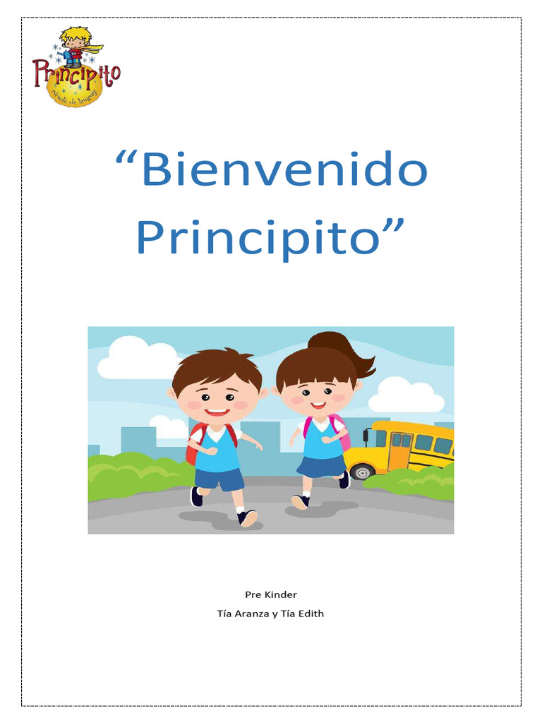 Cuadernillo 1-PreKinder | PDF