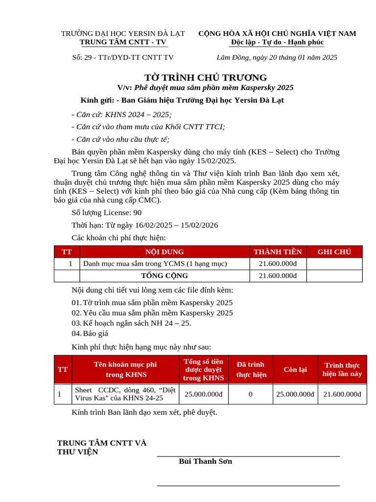 01. TT CNTT TV_Phan mem Kas | PDF