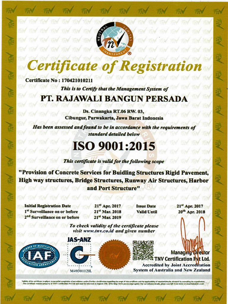 Iso - Rajawali Bangun Persada128 | PDF