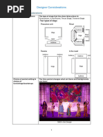 Stage Curtains Layout and Specifications | PDF | Components