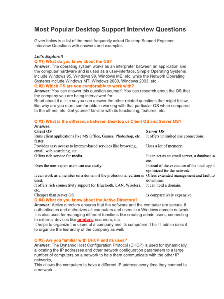 Technical Support | PDF