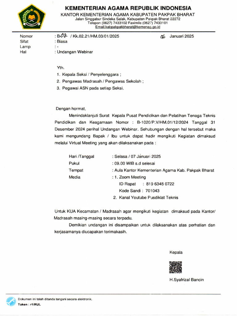Undangan Webinar | PDF