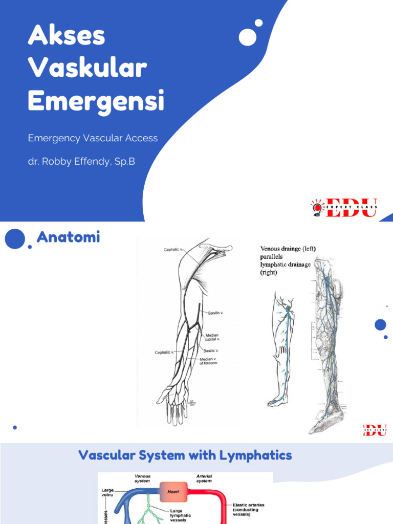 5. Akses vaskular pada kasus emergency | PDF | Vein | Angiology
