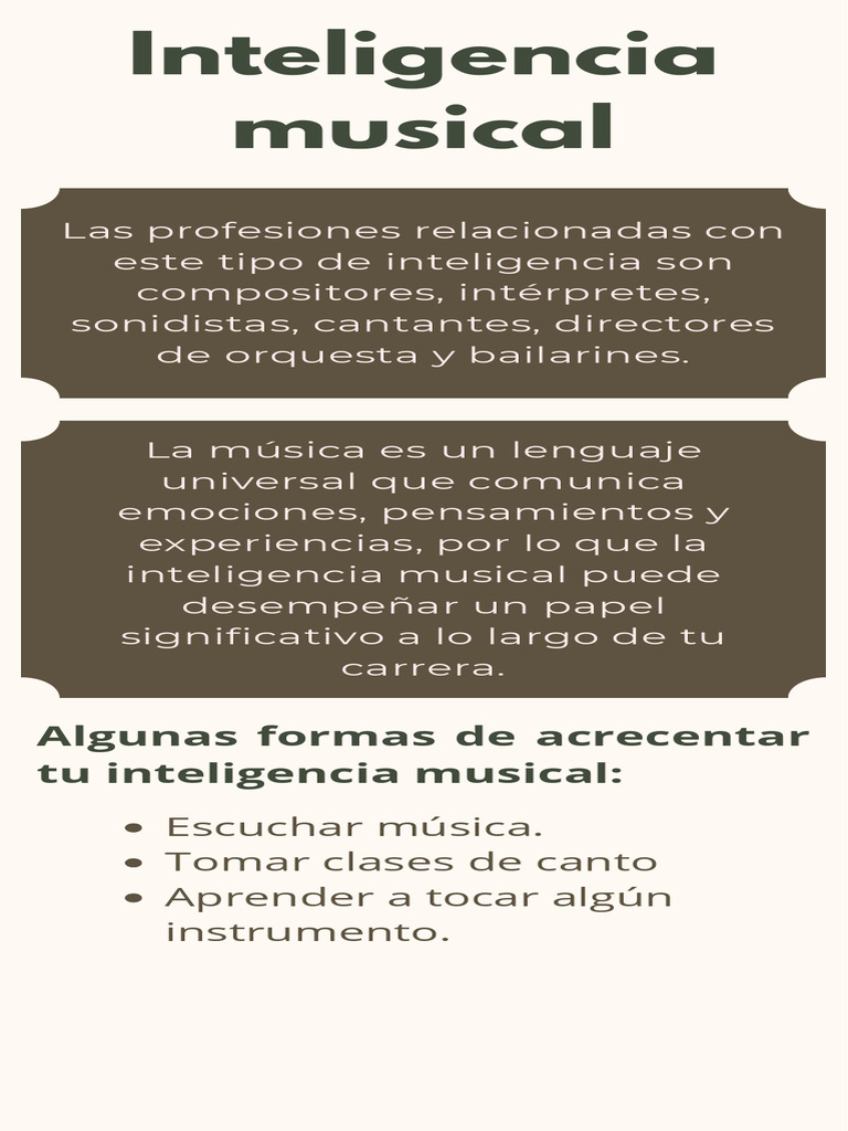Inteligencia Musical | PDF