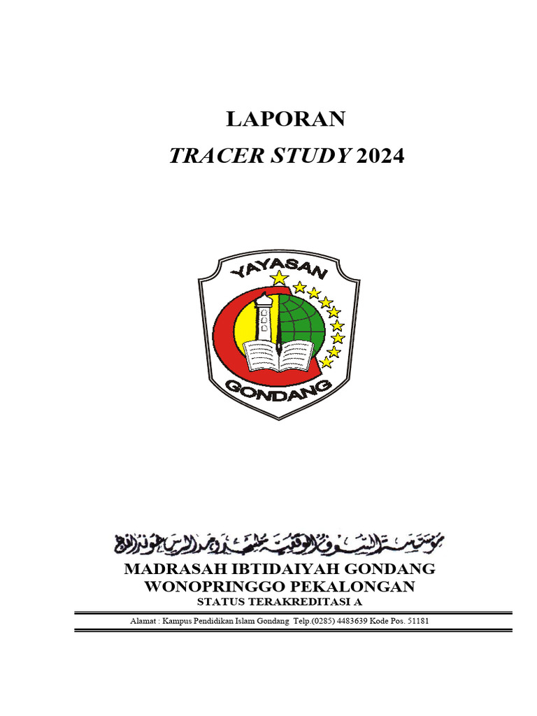 Contoh Laporan Hasil Tracer Study | PDF