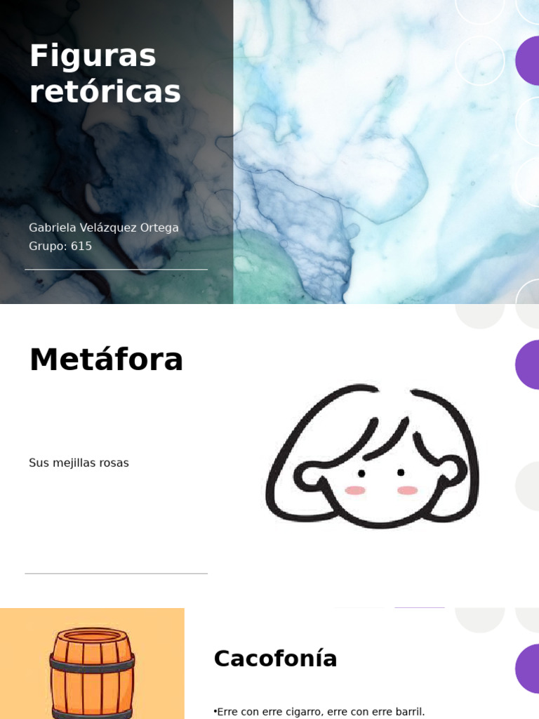 Figuras Retóricas: Ejemplos Clave | PDF