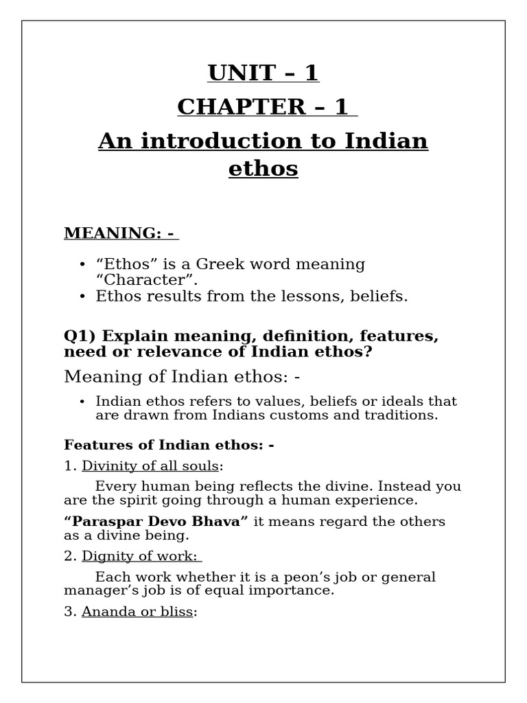 Understanding Indian Ethos in Management | PDF | Moksha | Employment
