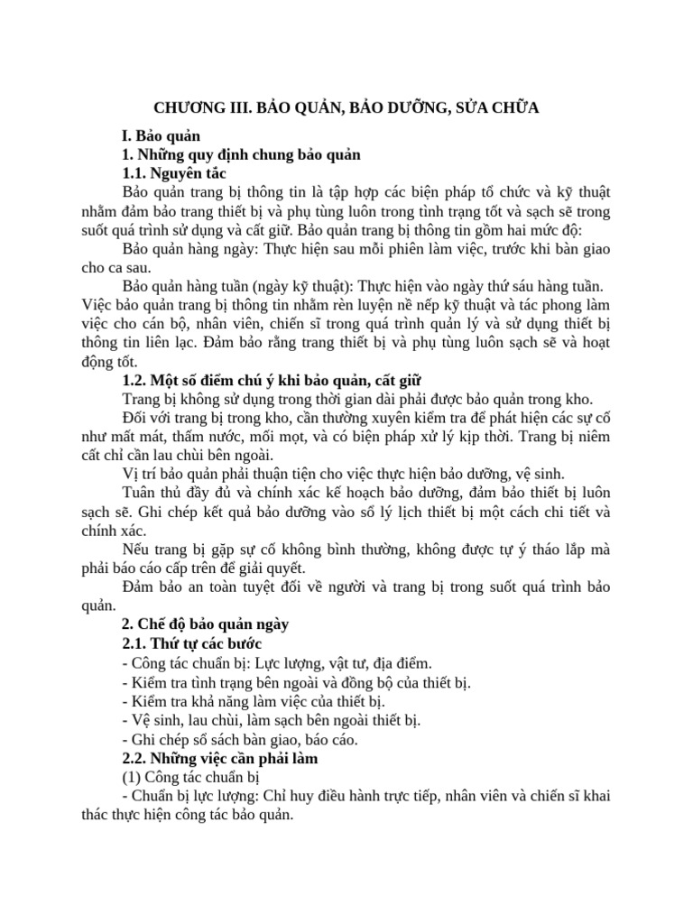 Bao Duong Bao Quan - Gui Hung - Hanh | PDF