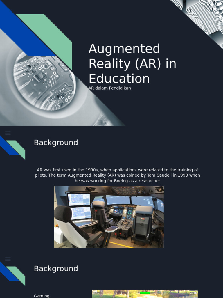 8. Augmented Reality in Education | PDF | Augmented Reality | Virtual Reality