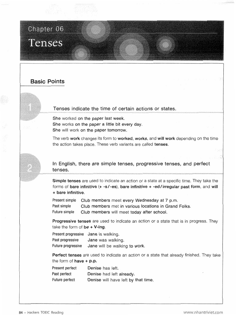 Understanding English Tenses | PDF | Verb | Grammatical Tense