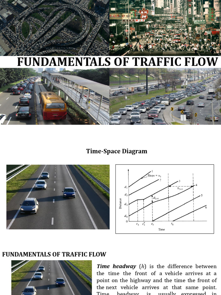 CE122 2 Fundamentals of Traffic Flow 211127 | PDF | Mean | Speed