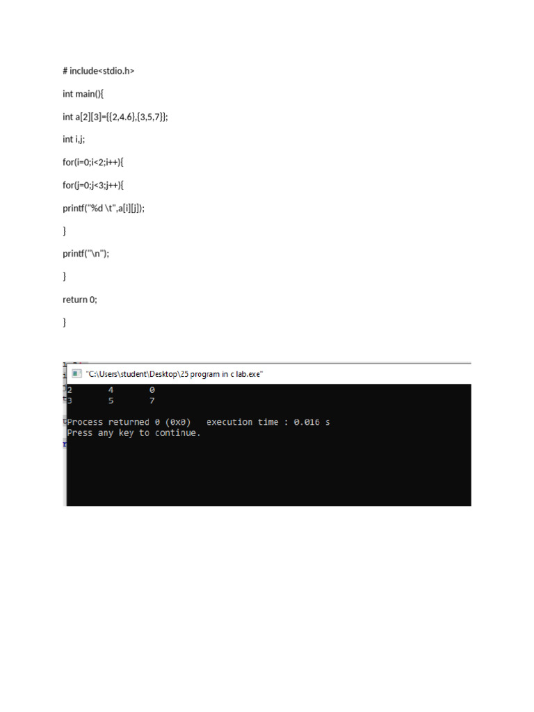 25 program in c lab | PDF