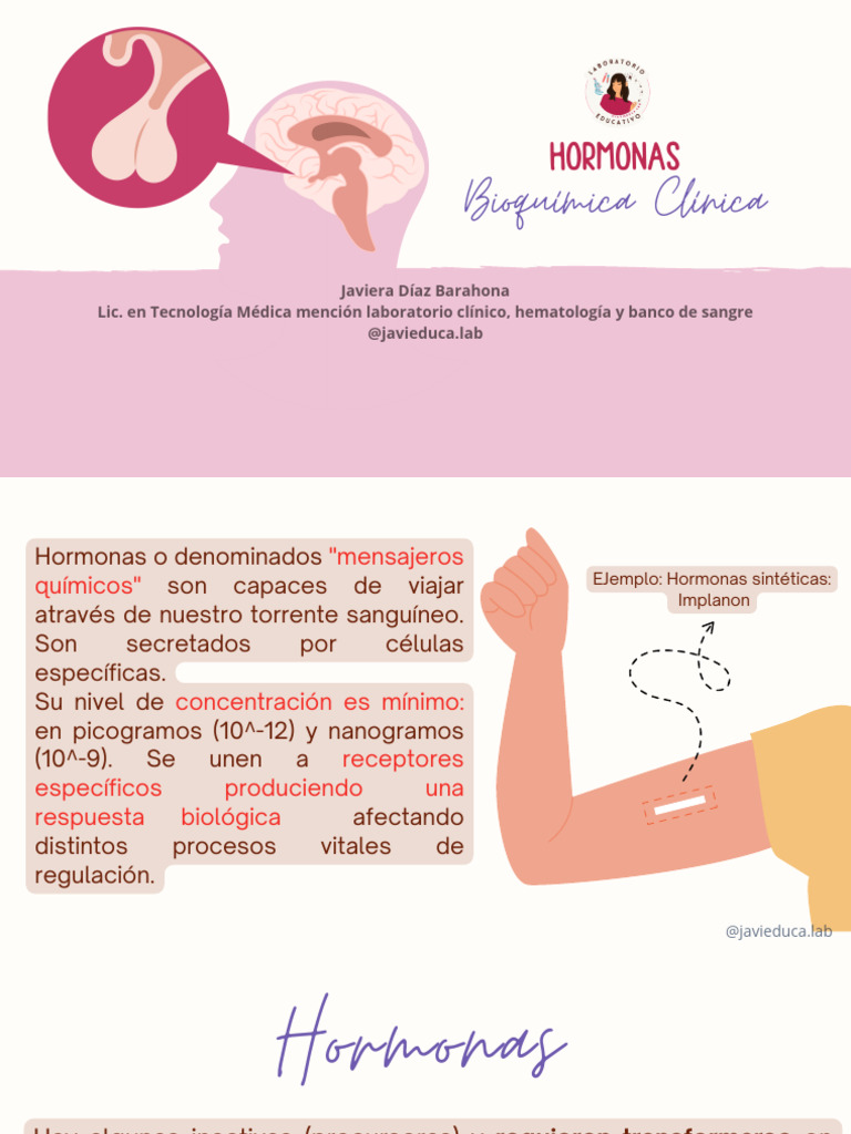 Hormonas | PDF | Hormona estimulante de la tiroides | Especialidades ...
