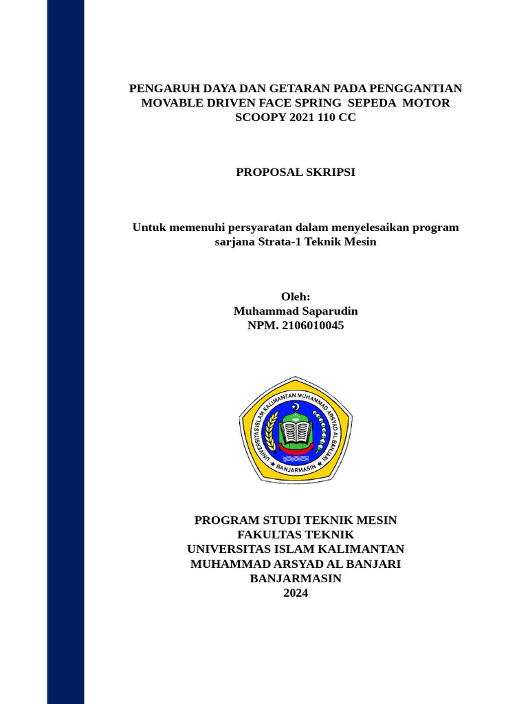 Proposal Bab 1-3 Semoga Acc MLM | PDF