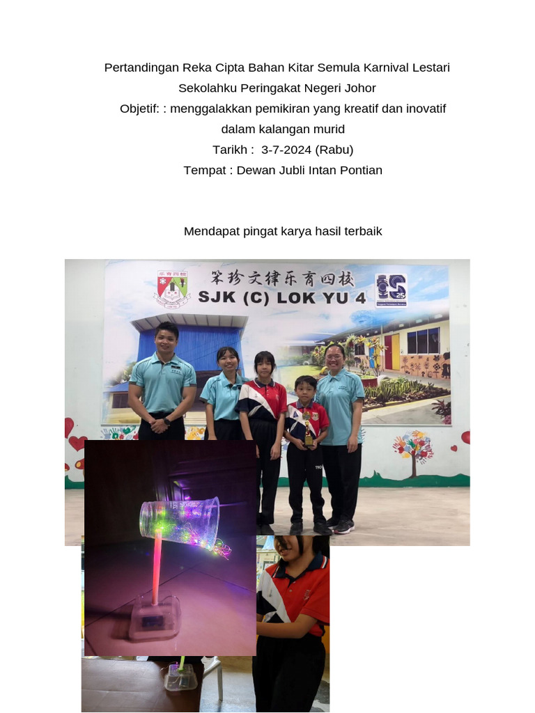 Reka_Cipta_bahan_Kitar_Semula_Karnival_Lestari | PDF