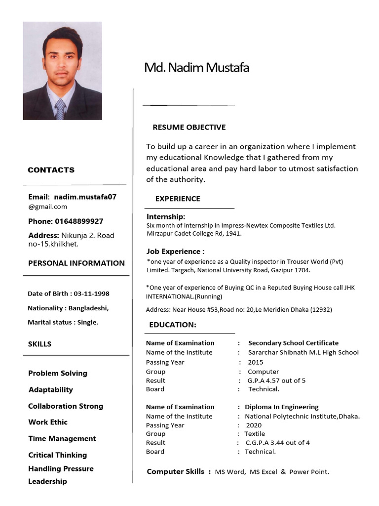 Nadim Mustafa. | PDF