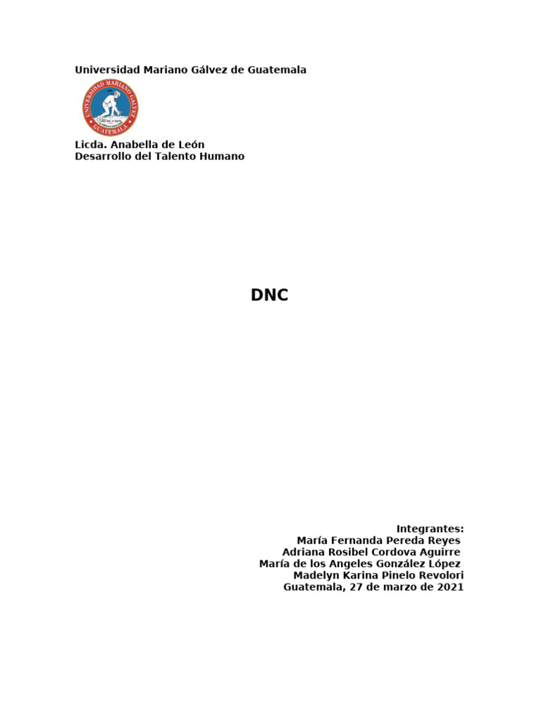 DNC | PDF