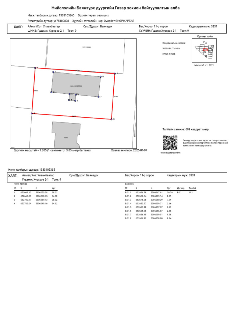 Cadastre Image | PDF