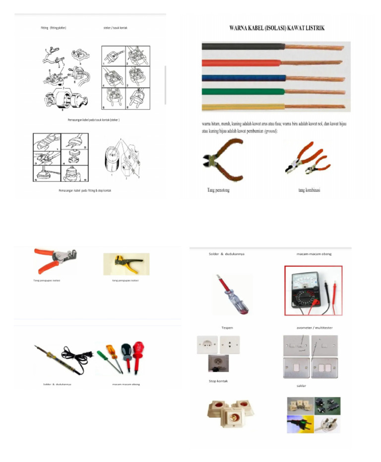 BAHAN2 PRAKTEK PRAKARYA | PDF