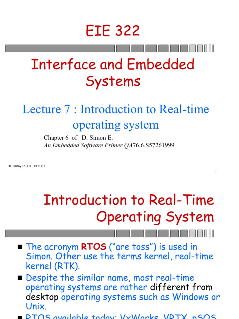 RTOS | Download Free PDF | Scheduling (Computing) | Operating System RTOS | Download Free PDF | Scheduling (Computing) | Operating System