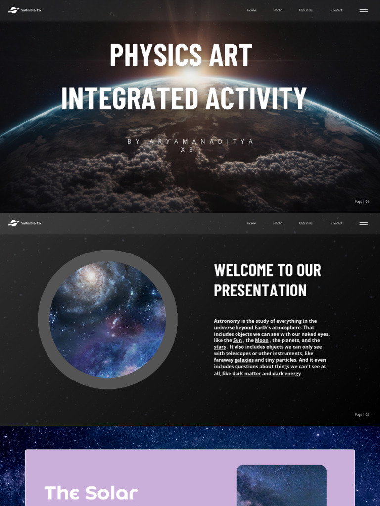 Physics Art Integrated Activity | PDF