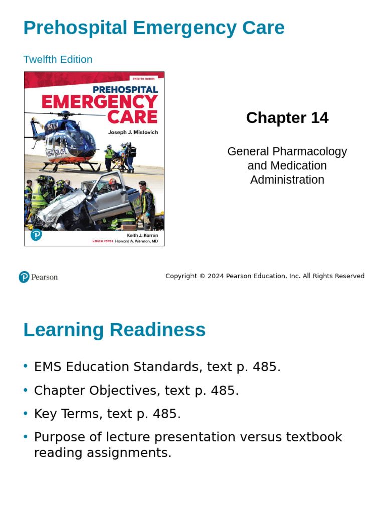 PEC12 Chap 14 General Pharmacology Medication Administration ...