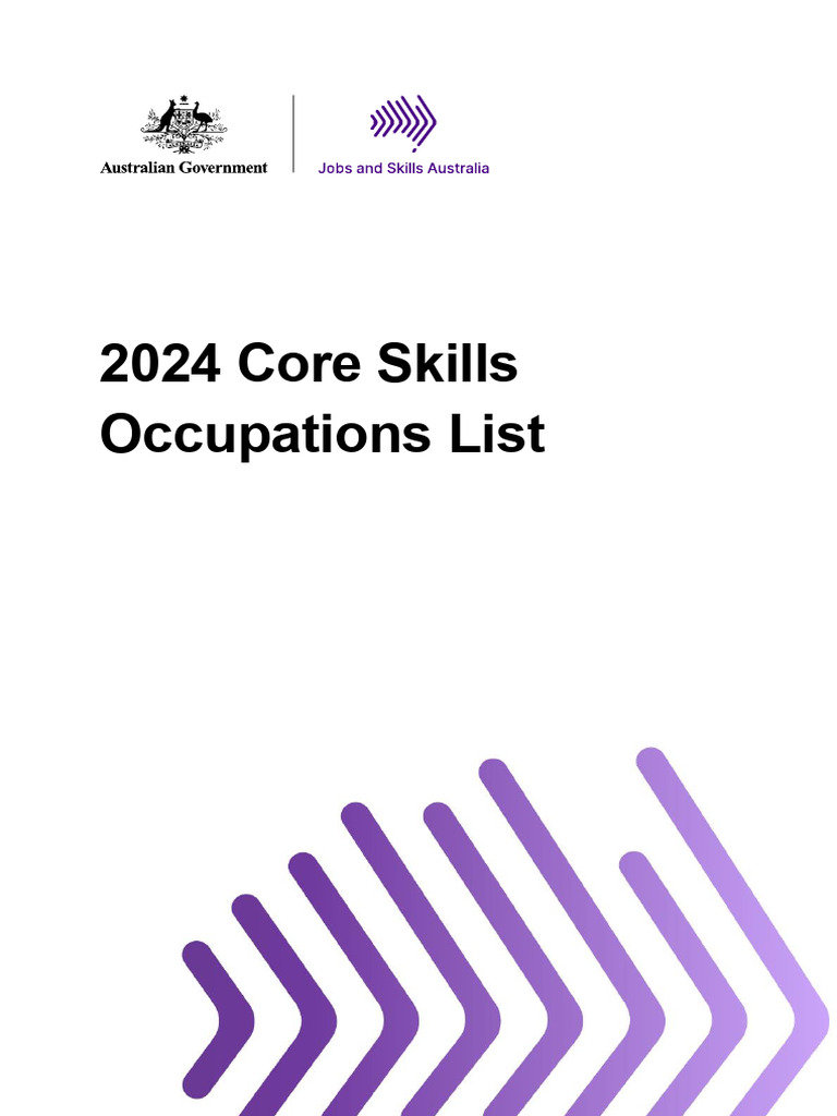 2024 Core Skills Occupations List (CSOL) - Key Findings Report | PDF ...