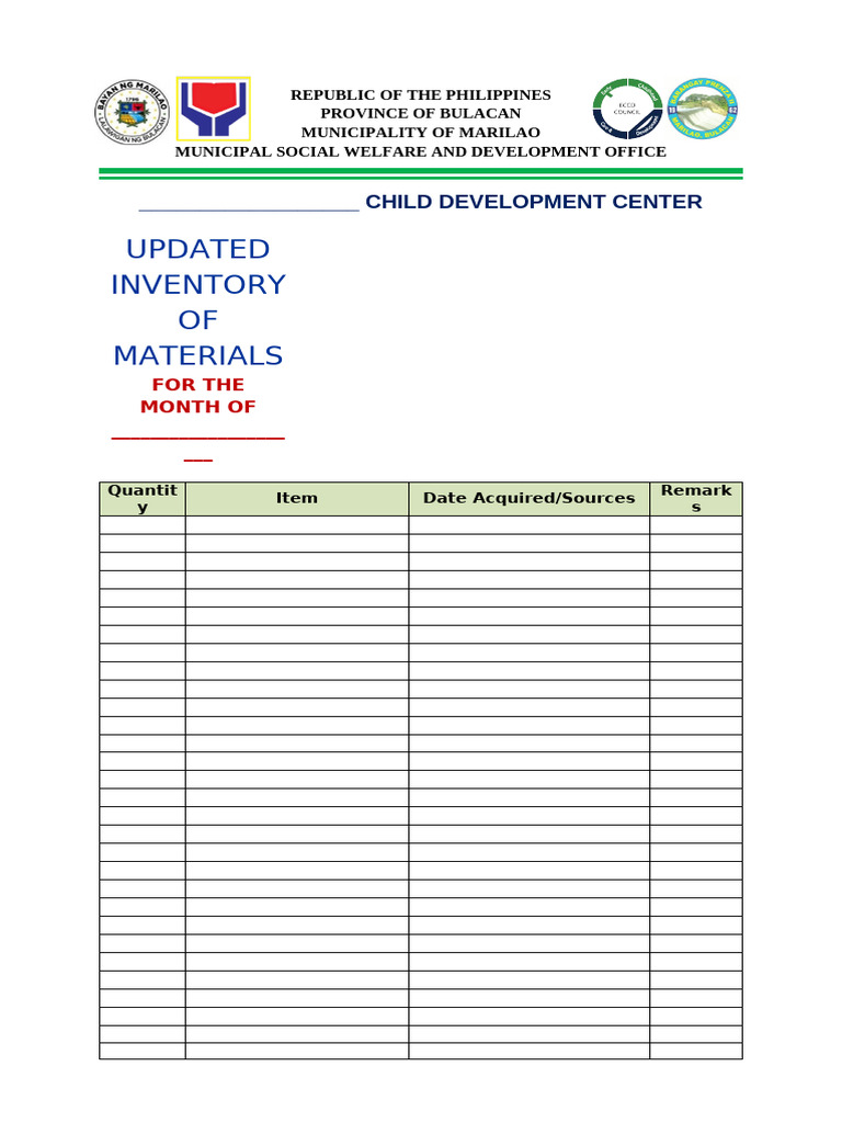 Inventory Report | PDF