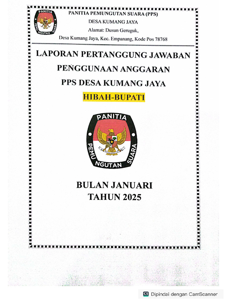 LPJ Bupati KJ 2025 | PDF