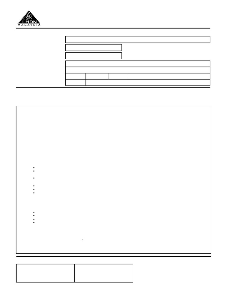 Borang Be2023 1 | PDF