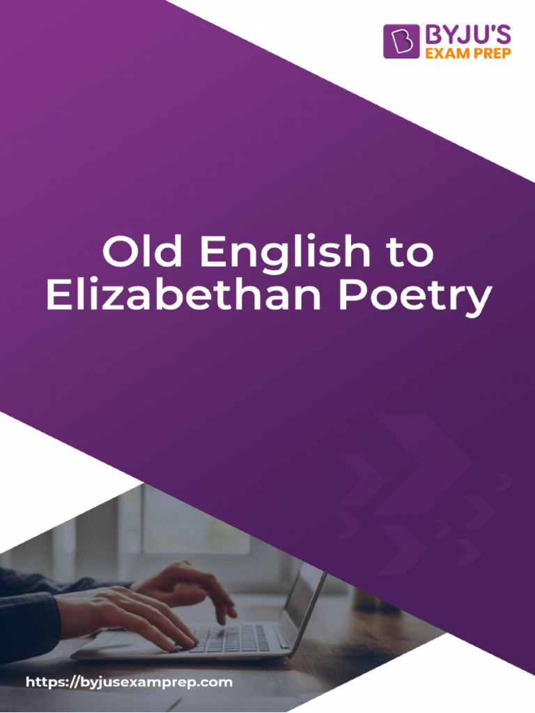 Characteristics of Elizabethan Poetry | PDF | Poetry | Geoffrey Chaucer