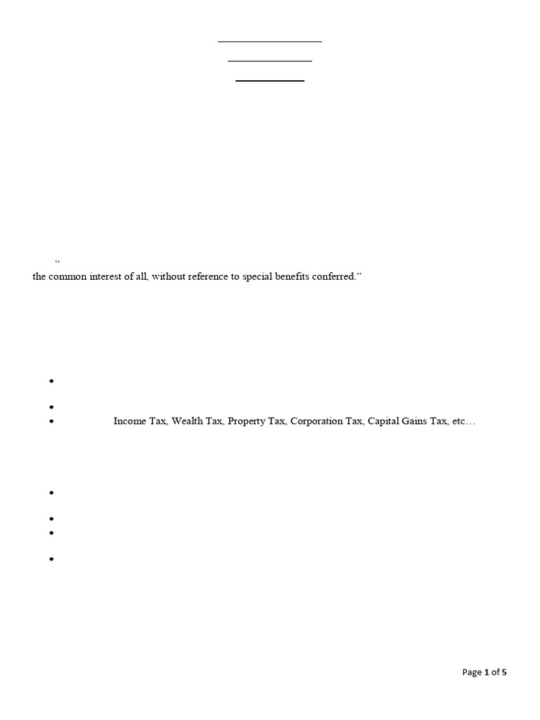 Fiscal Policy Notes | PDF | Taxes | Government Budget Balance