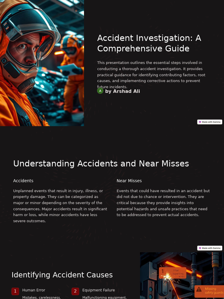 Accident Investigation Essentials | PDF | Safety