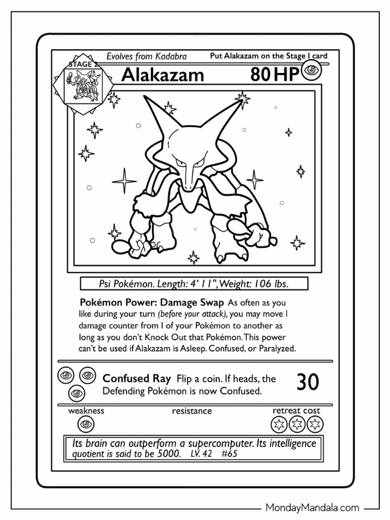 Alakazam Damage Swap Pokemon Card | PDF