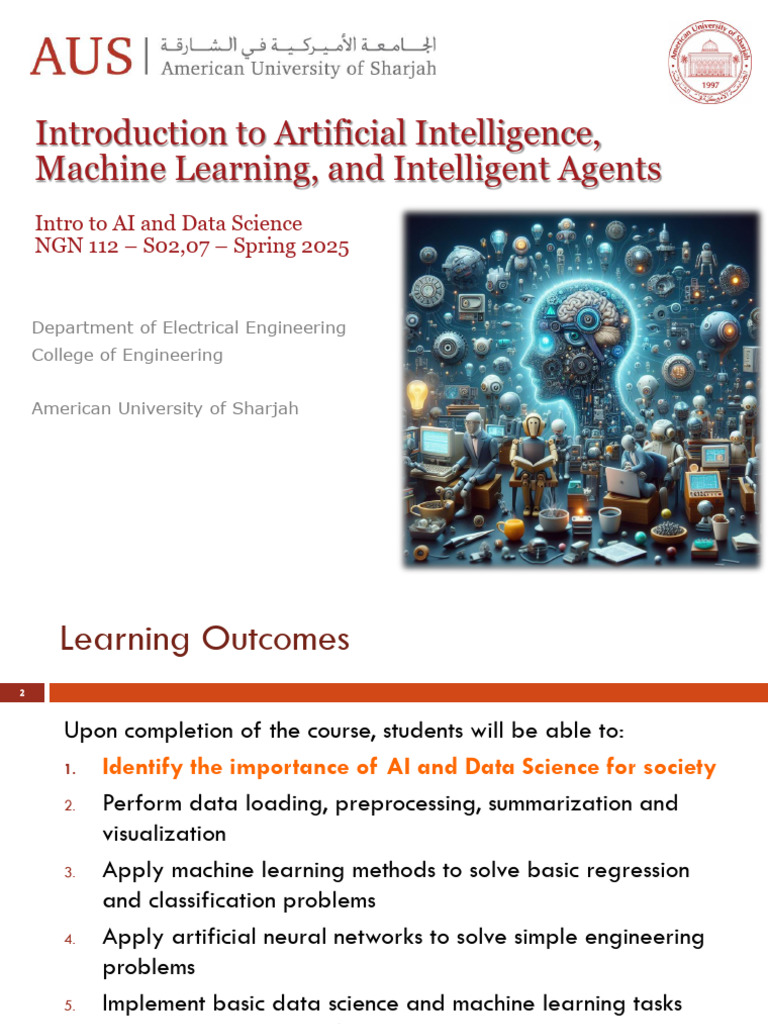 1_Introduction_to_AI(1) | PDF | Machine Learning | Deep Learning