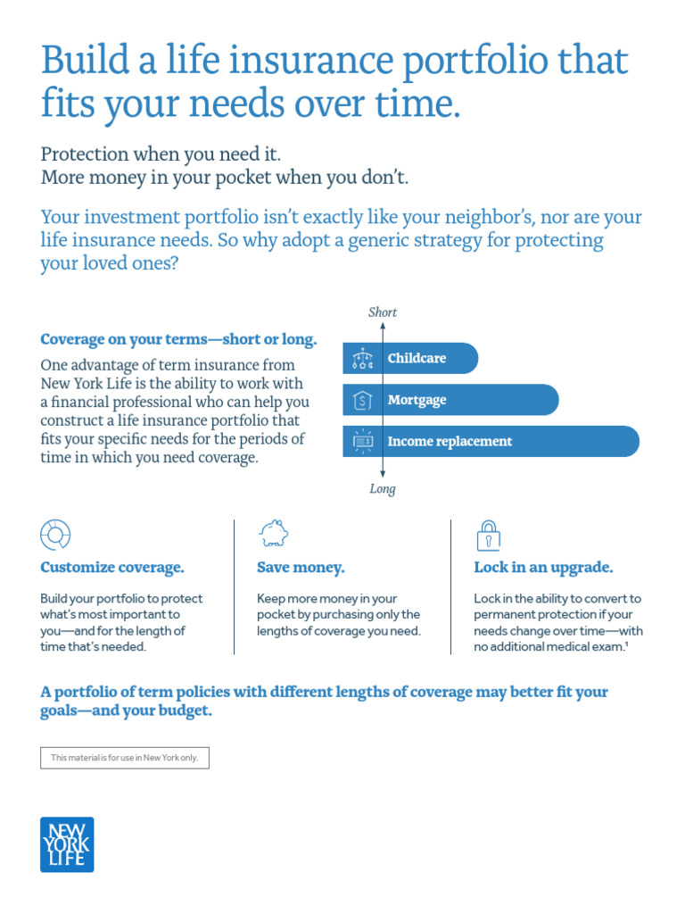 AR11354NY - 072023 - Term - Layering - NY Only | PDF | Life Insurance ...