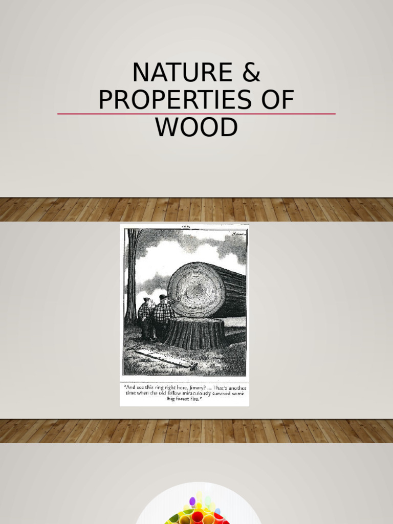 Nature and Properties of Wood | PDF | Wood | Trees