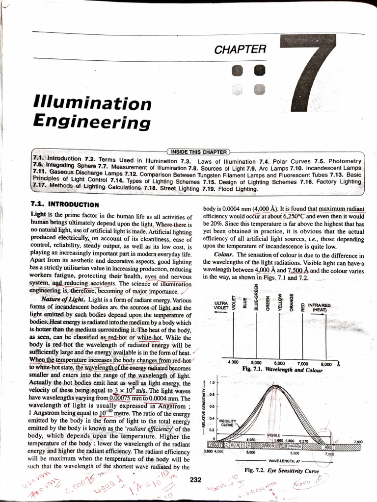 Illumination Engineering | PDF