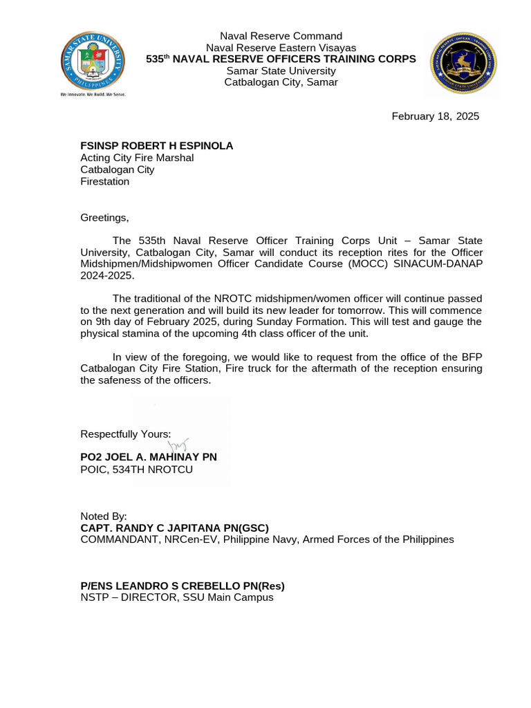 request-for-fire-letter-1-1 | PDF