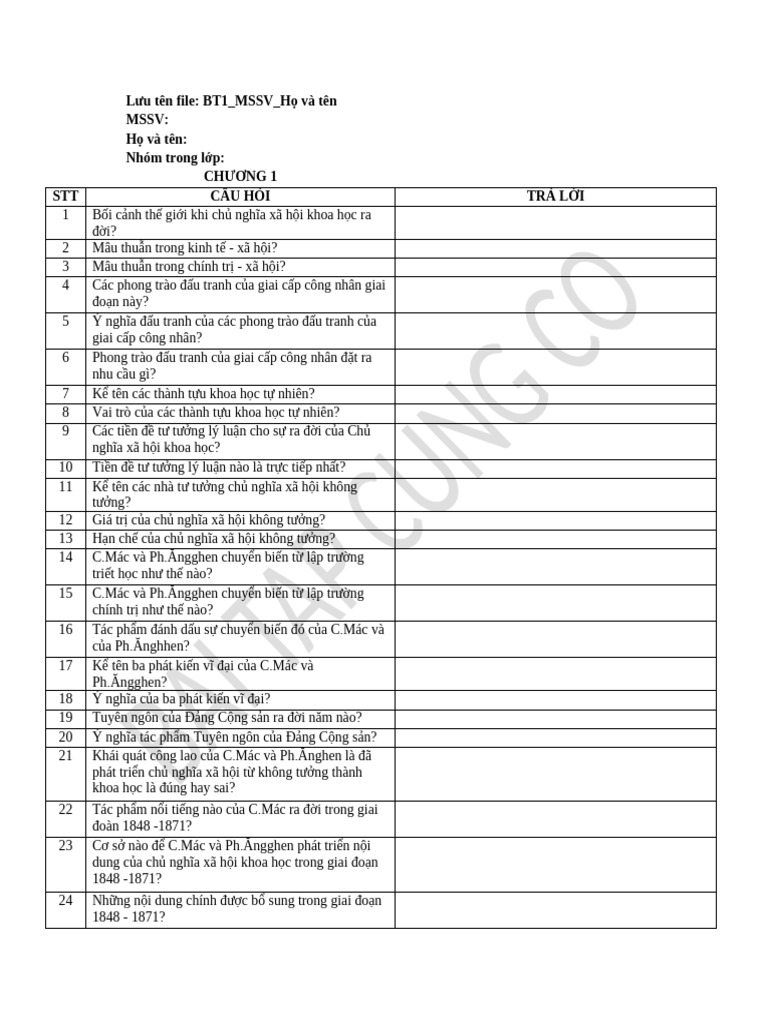 chương 2 cnkhxh | PDF