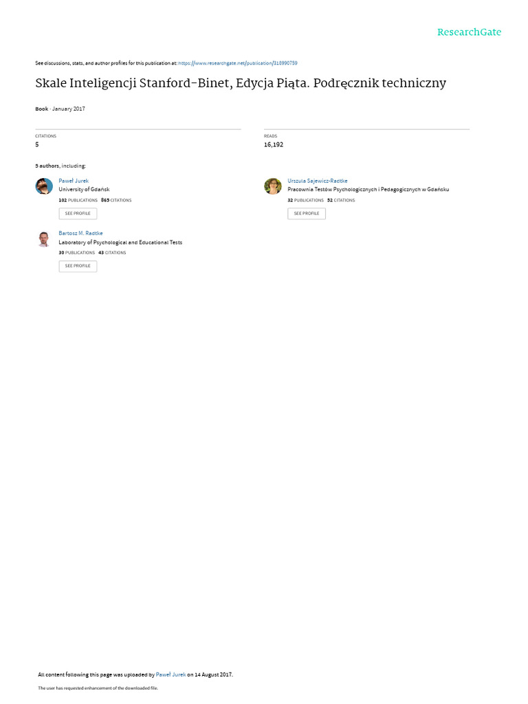 SB5 Spistresci | PDF