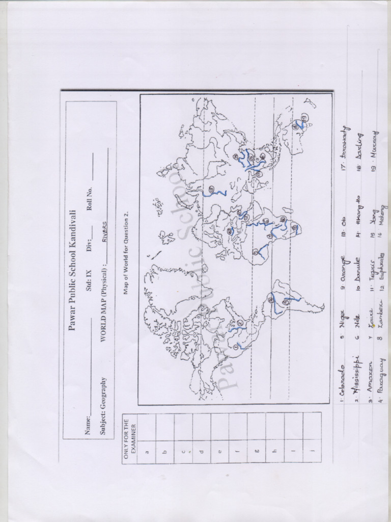 World Map 4 | PDF