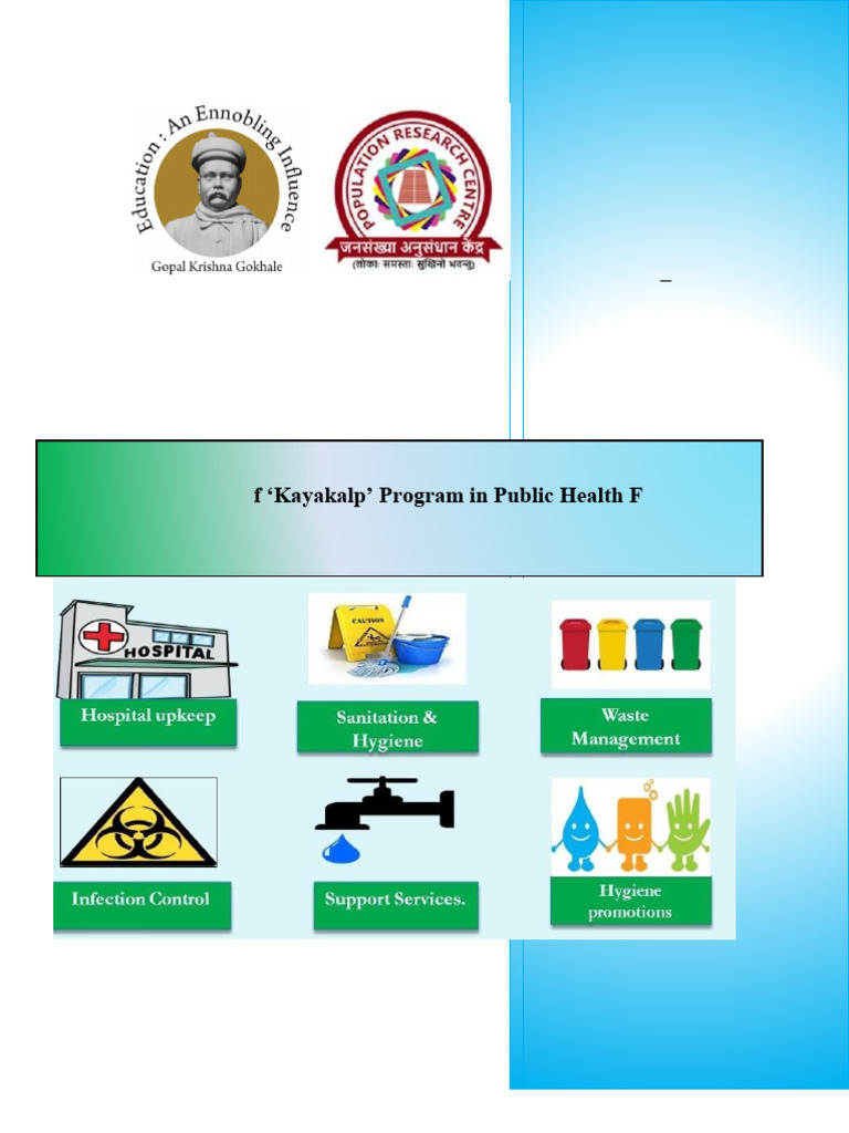 Kayakalp Study Final (1) | PDF | Wash | Hygiene