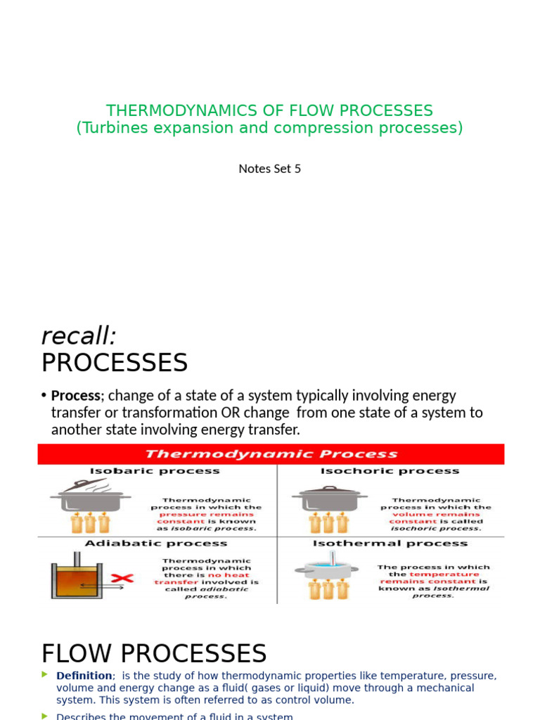 THERMODYNAMICS NOTES SET 5 (2024) | PDF | Nozzle | Fluid Dynamics