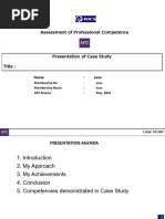 APC Case Study Template | PDF