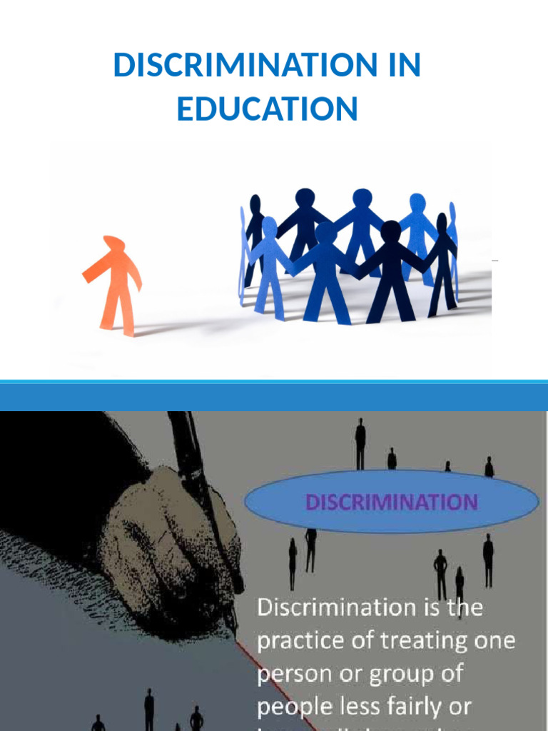 Discrimination | PDF | Discrimination | Prejudices