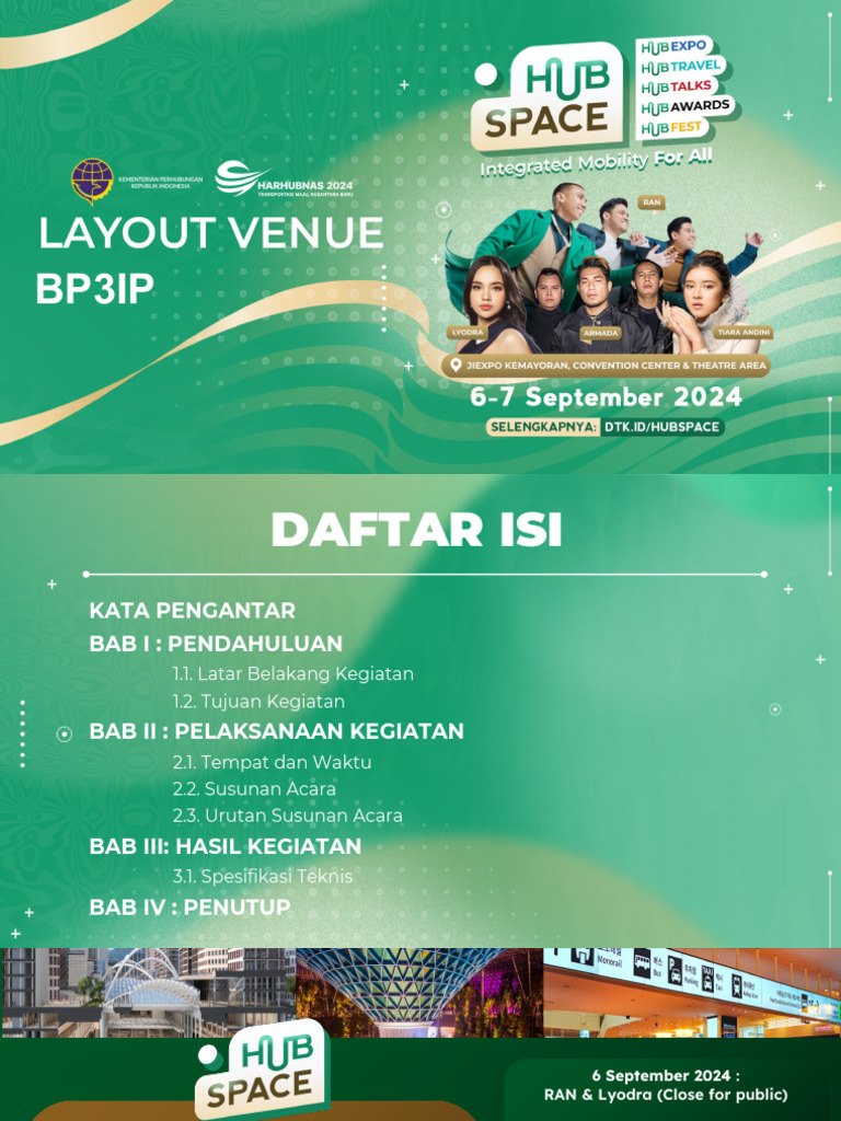 BP3IP of Venue Hub Space 2024 | PDF