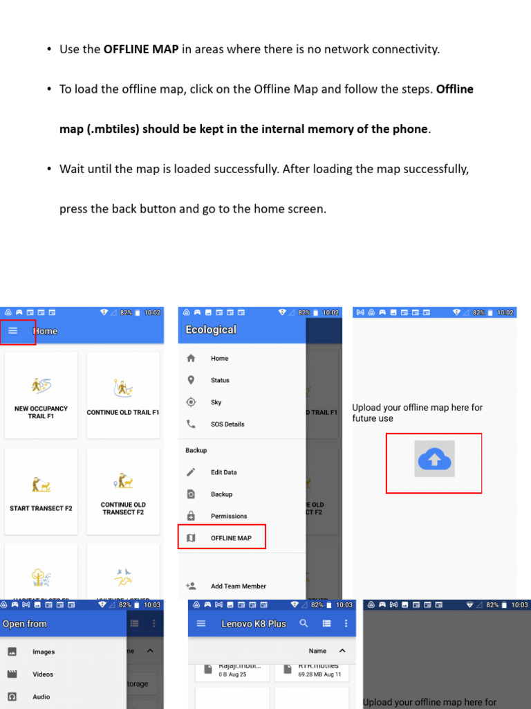 Mbtiles Upload in Phone - Manual | PDF