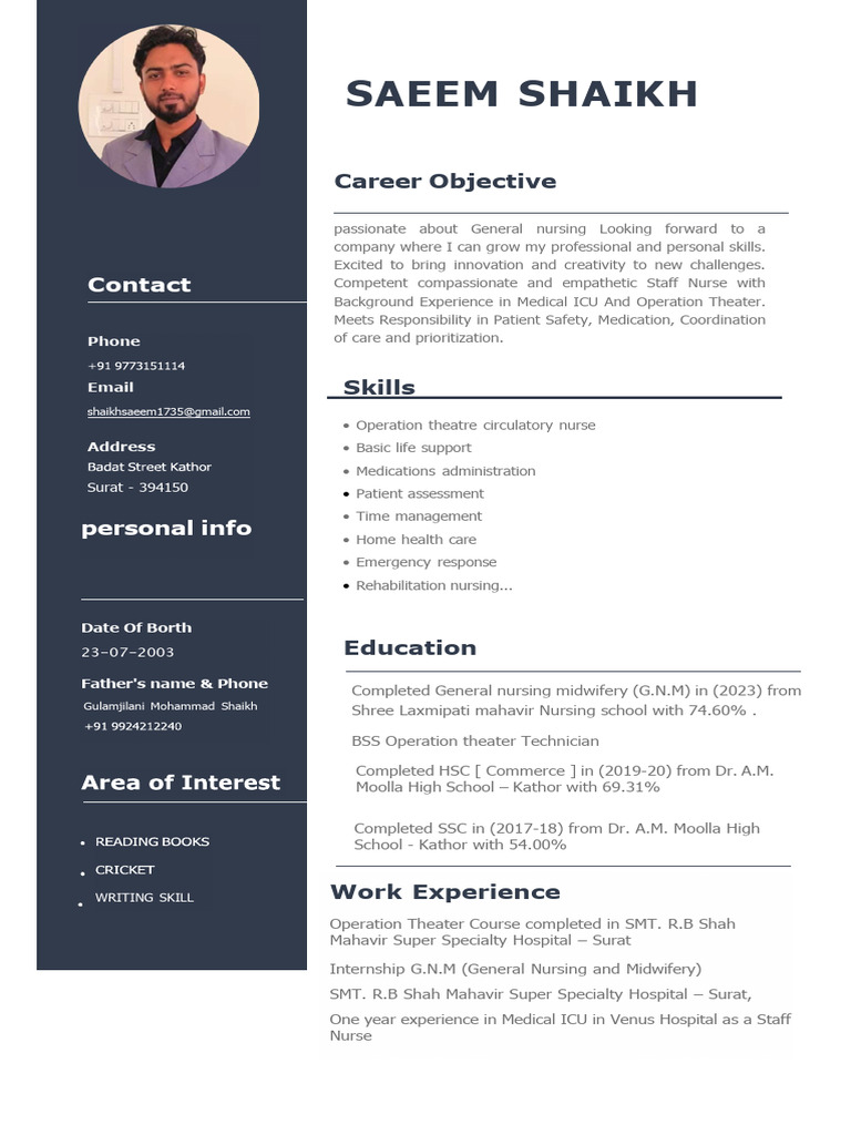 SAEEM RESUME | PDF
