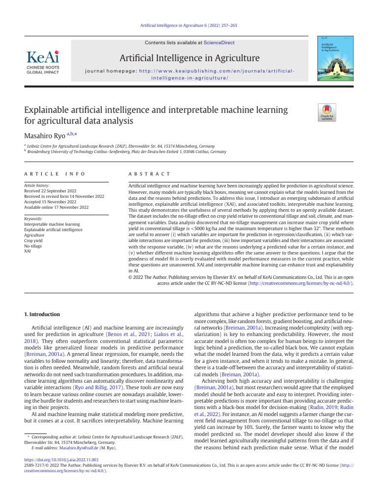 Explainable Artificial Intelligence and Interpretable Machine Learning ... Explainable Artificial Intelligence and Interpretable Machine Learning ...